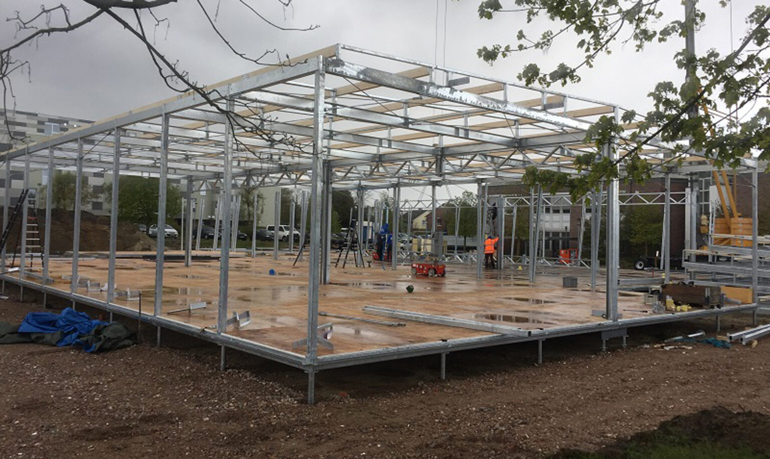 Temporary buildings - FIRST BASE Ground Screws