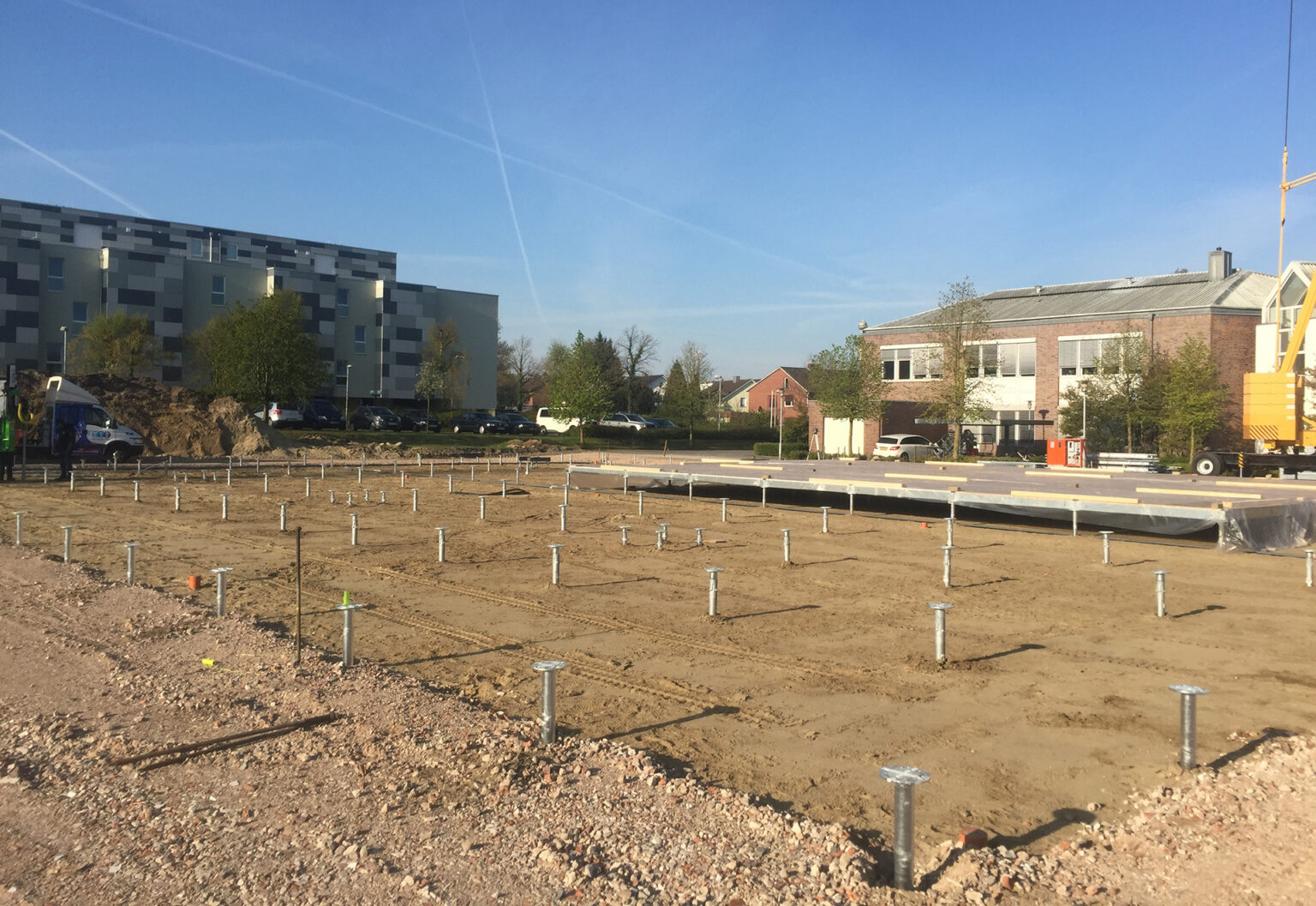 Temporary buildings - FIRST BASE Ground Screws
