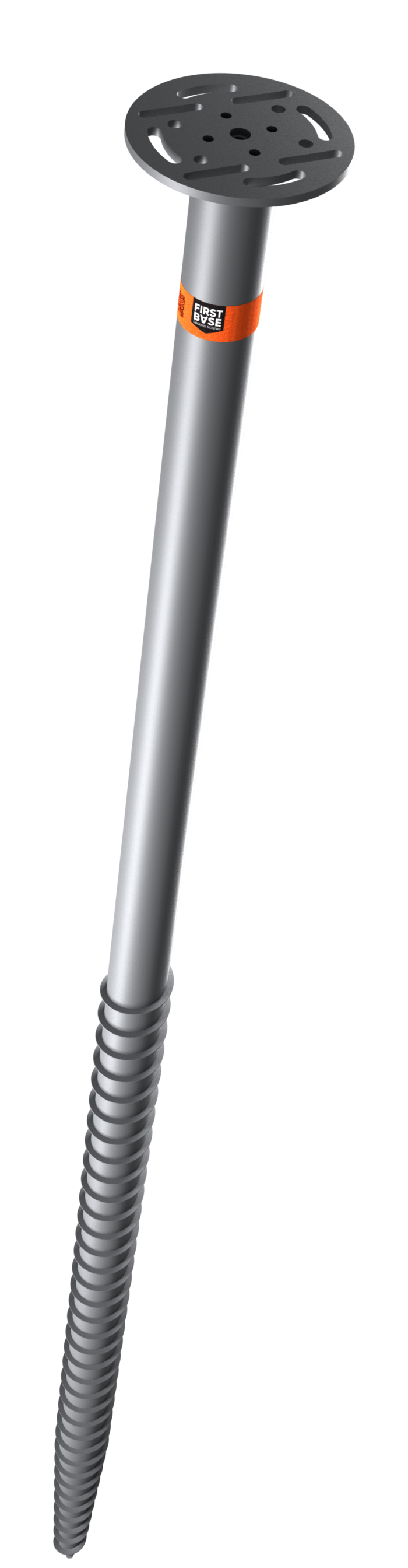 Ø 76 FIXED FLANGE - FIRST BASE Ground Screws