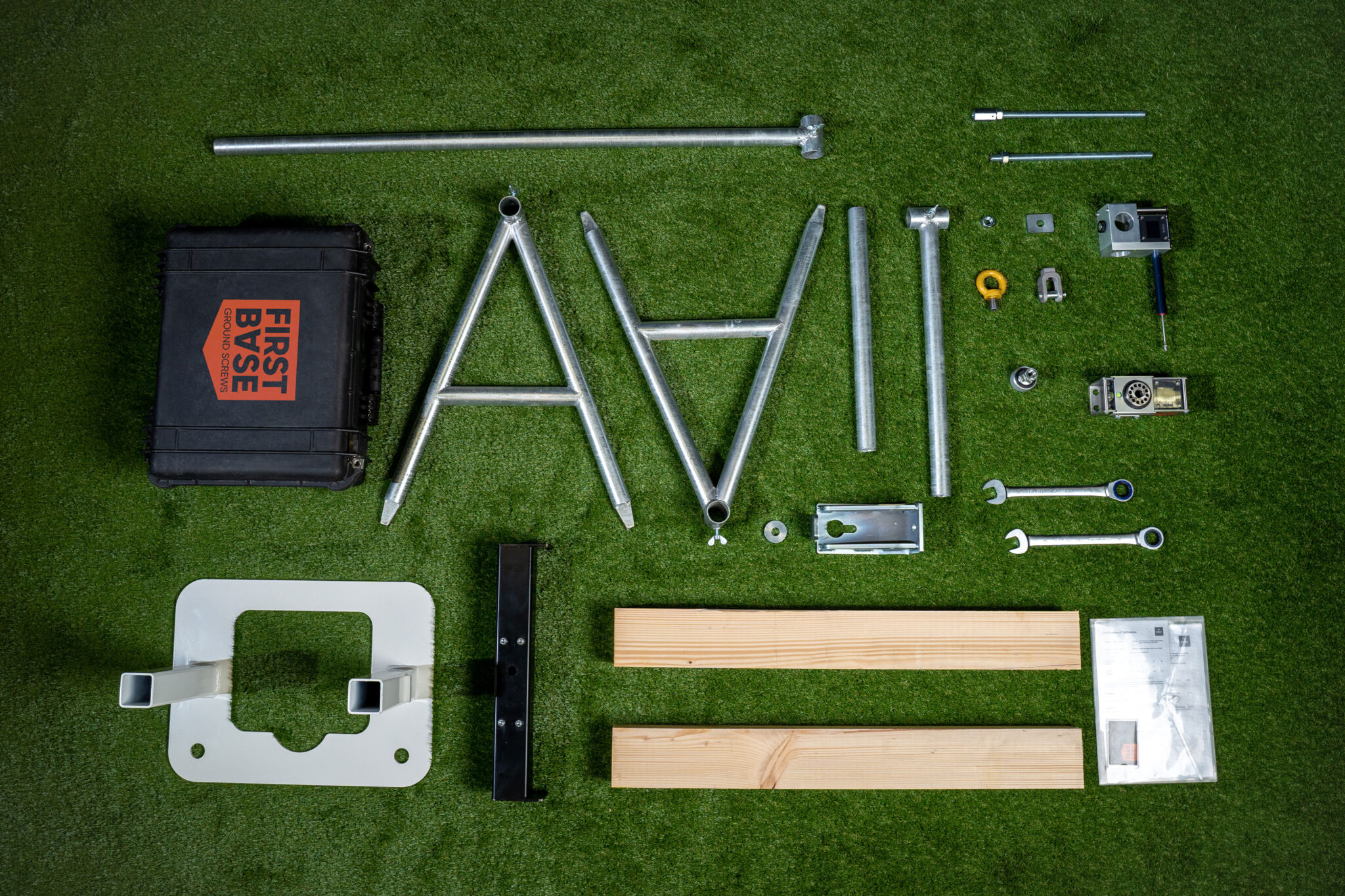 Pull test kit TP60 - FIRST BASE Ground Screws