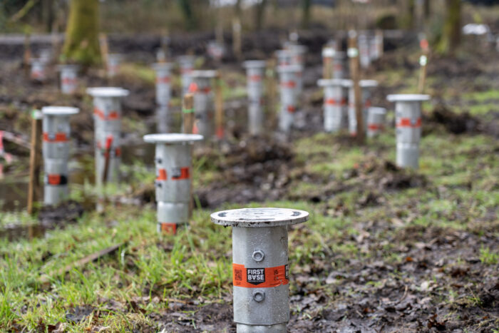 Watch our ground screws in action for elevated walkways - FIRST BASE ...