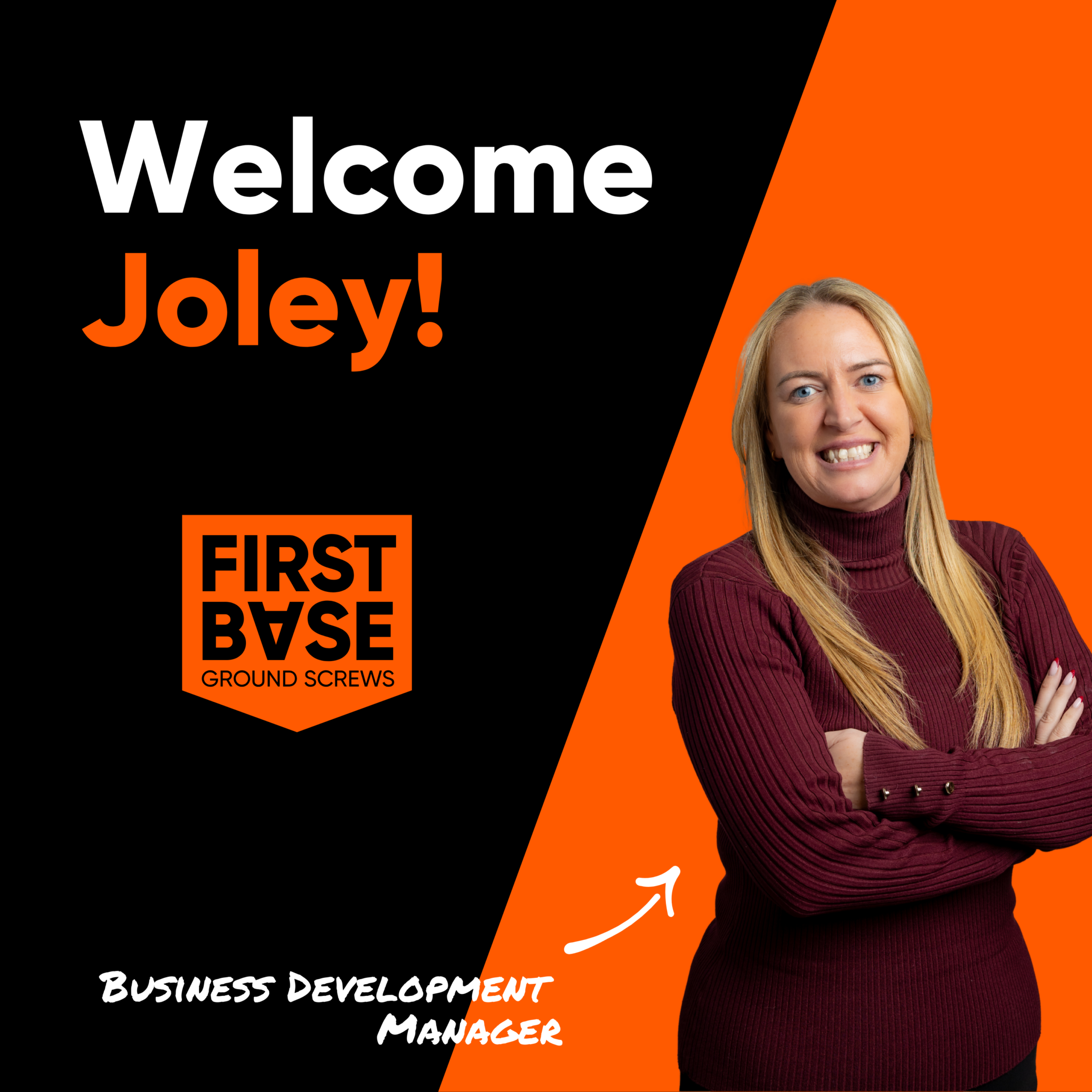 Welcome to the FIRST BASE team, Joley! - FIRST BASE Ground Screws